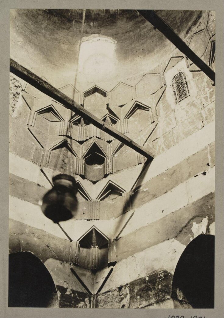 Dome pendentive in mausoleum of the mosque of Mamluk Amir Timraz al ...