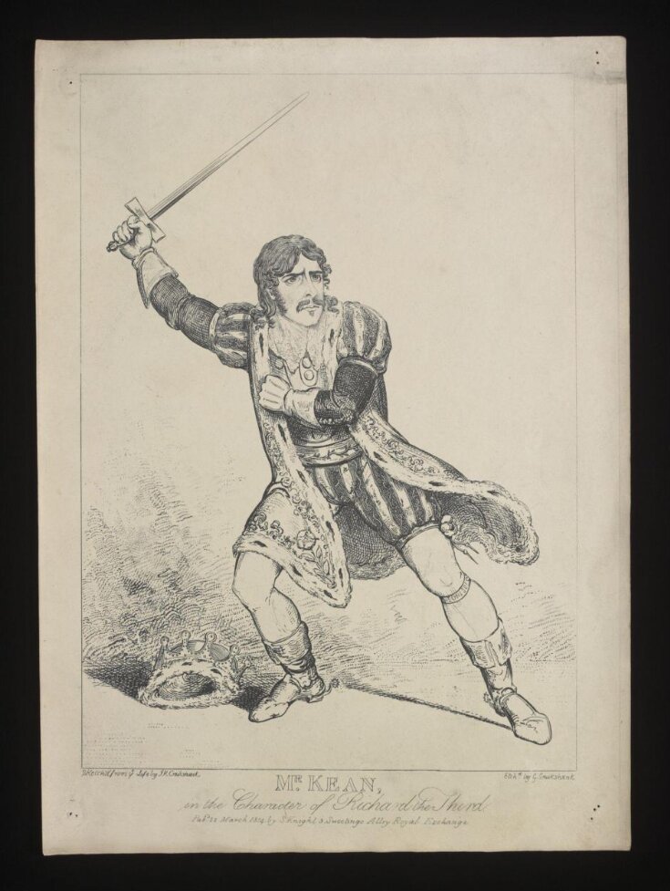 Mr. Kean | Knight, S. | Cruikshank, George | Cruikshank, Isaac Robert ...