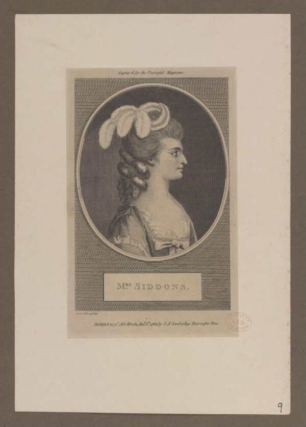 Mrs. Siddons | Cook | V&A Explore The Collections