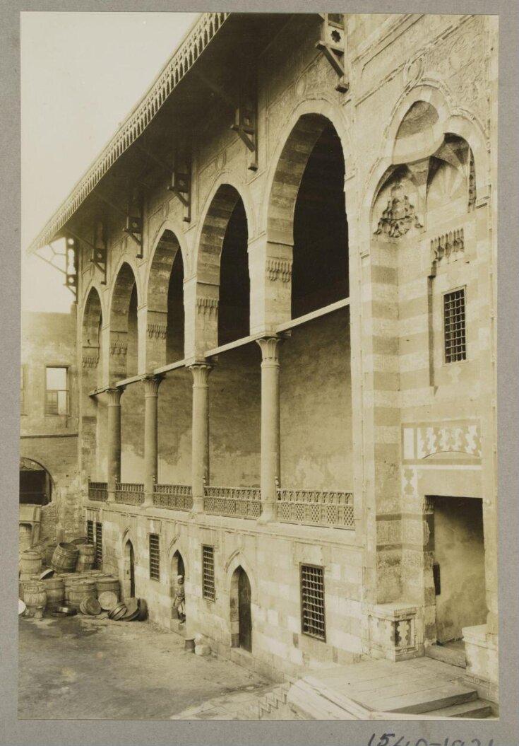 The maq'ad (loggia) of Mamluk Amir Mamay al-Sayfi, Cairo | K.A.C ...