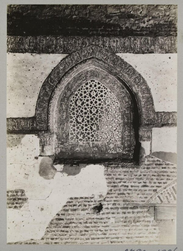 Window grille in the mosque of Ahmad ibn Tulun, Cairo | K.A.C. Creswell ...