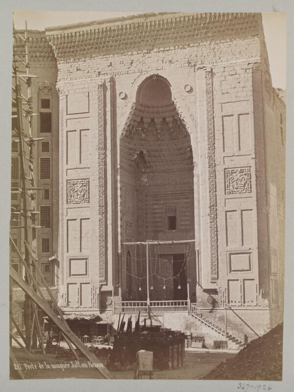 Entrance portal of the mosque of Sultan Hasan, Cairo | Unknown | V&A ...