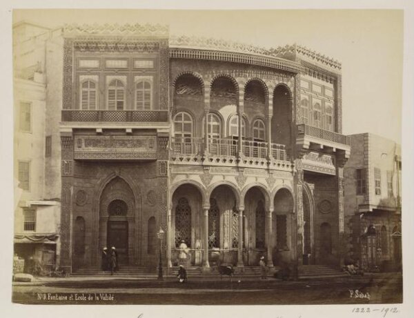 Sabil-Kuttab of the mother of Muhammad ‘Ali al-Saghir, Cairo | Sebah ...