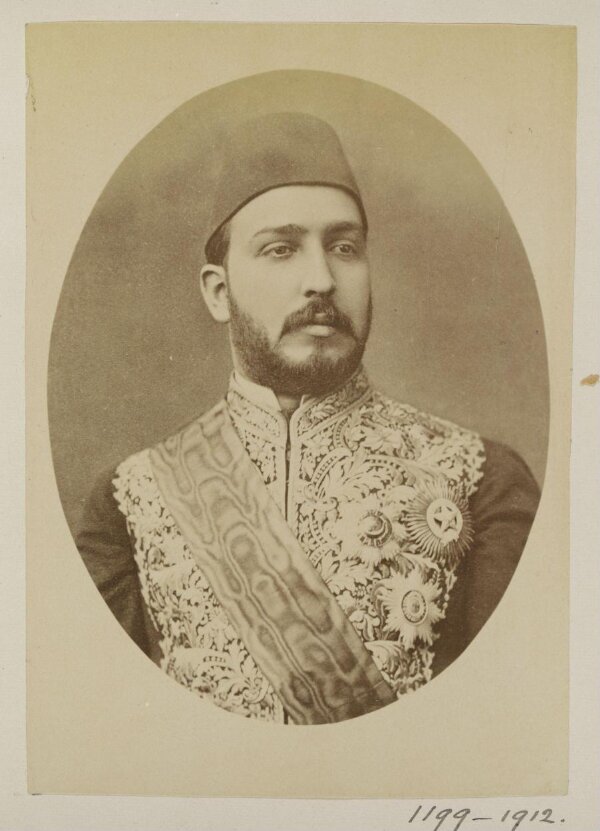 Portrait of Egyptian Khedive Tawfik | Unknown | V&A Explore The Collections