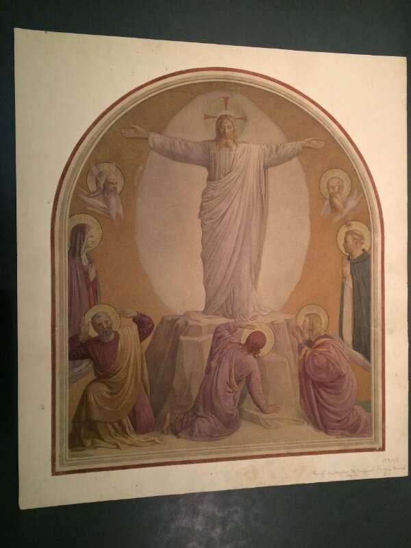 Copy after The Transfiguration, Fra Angelico in the Museo di San Marco ...