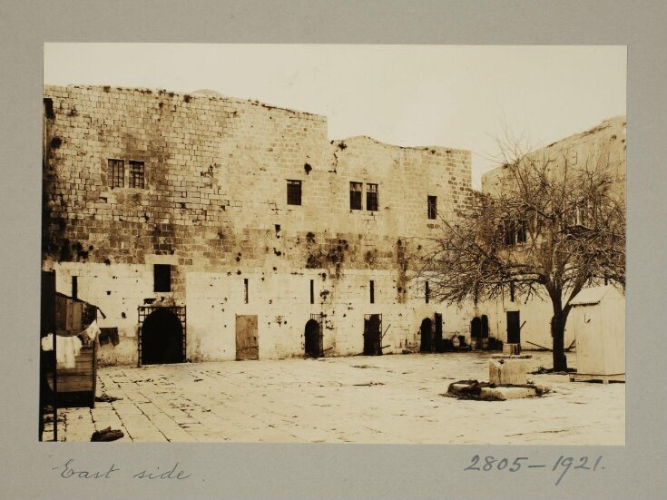 Courtyard in Ribat al-Mansur Qalawun, Jerusalem | K.A.C. Creswell | V&A Explore The Collections