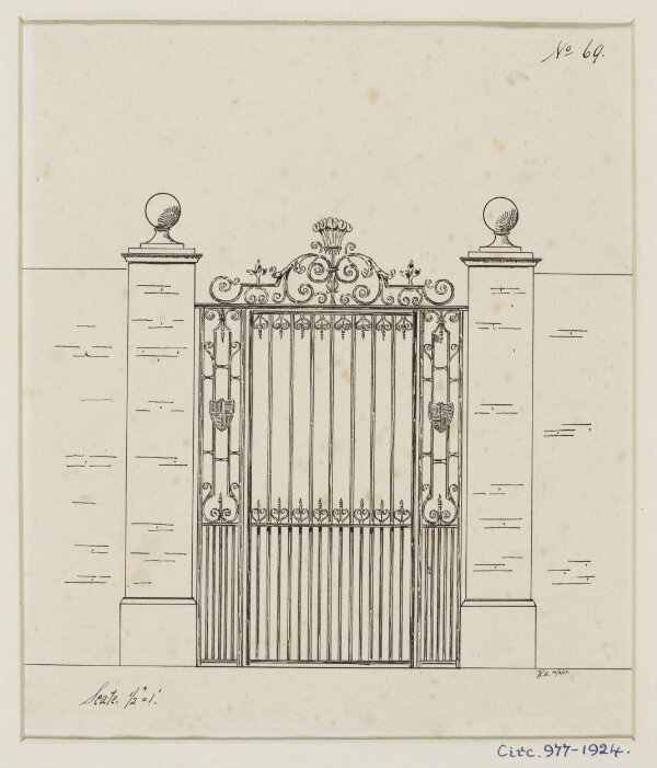 Design Drawing | Ames, Victor Charles | V&A Explore The Collections