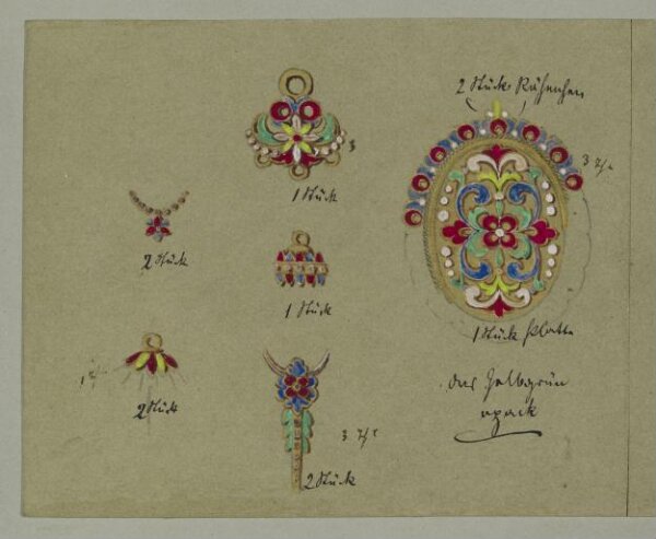 Original designs for modern goldsmith's work, chiefly in the style of ...