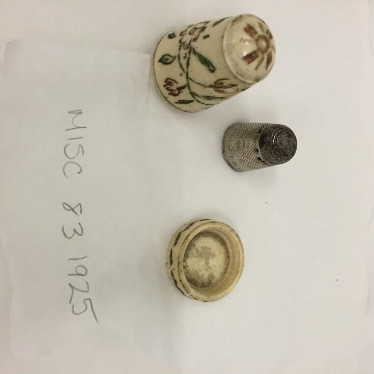 Thimble | unknown | V&A Explore The Collections