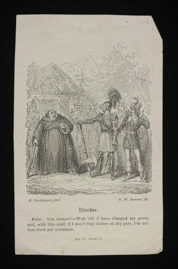 Ivanhoe | Cruikshank, Isaac Robert | Bonner (Mr.) | V&A Explore The ...