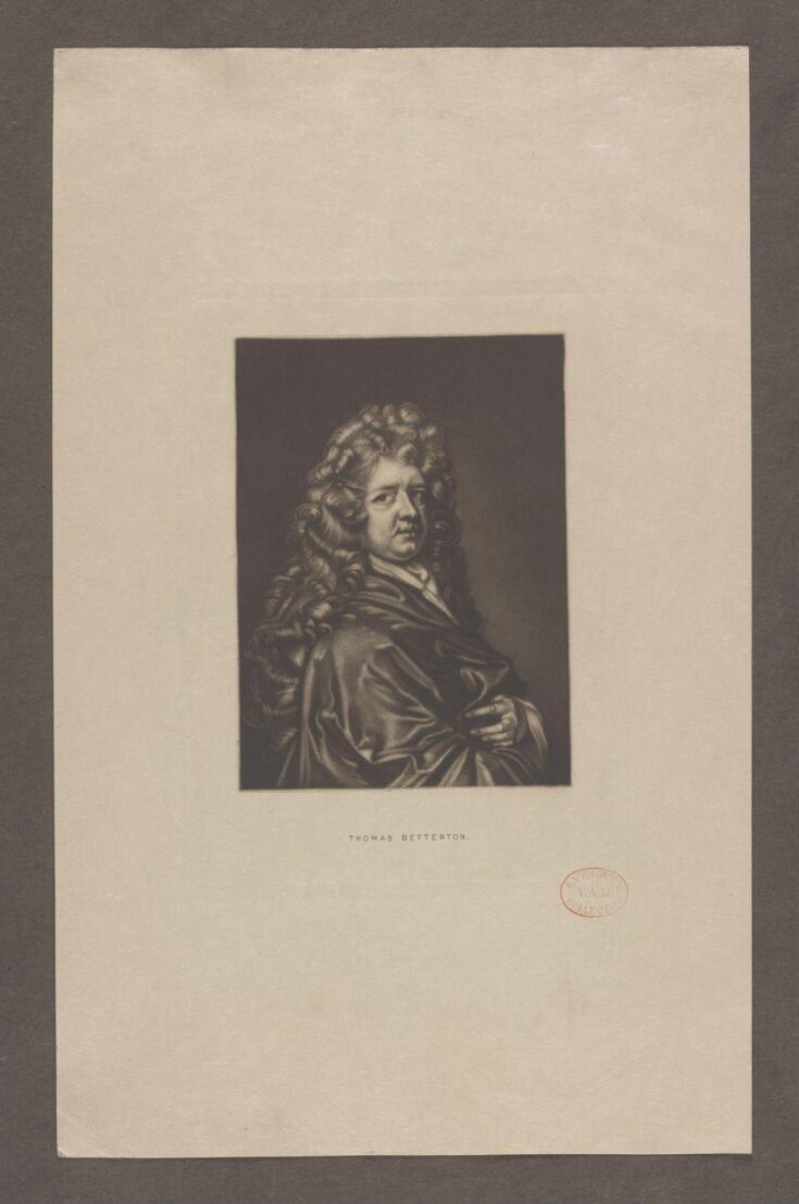 Thomas Betterton | Kneller, Godfrey Bt (Sir) | V&A Explore The Collections