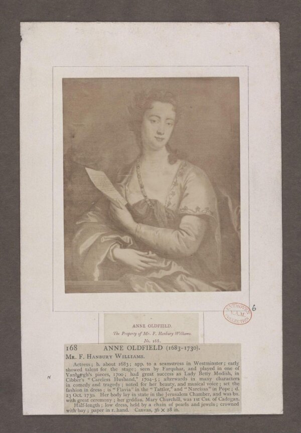 Anne Oldfield | Unknown | V&A Explore The Collections