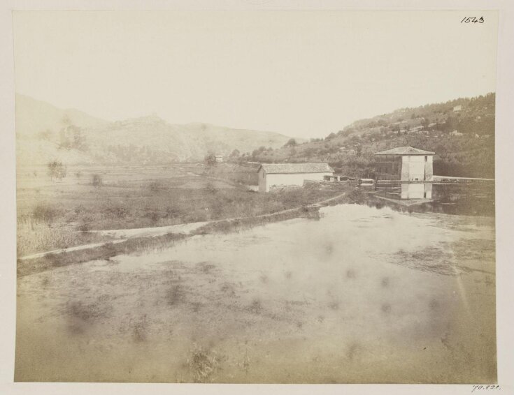 Aqueducts - Claudia and Marcia, below Subiaco, Lake of the Mole d ...