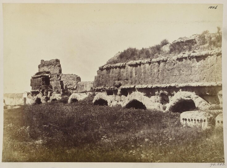 Aqueducts - Specus of the Marcia of squared Stone, B.C. 145, Tepula, B ...