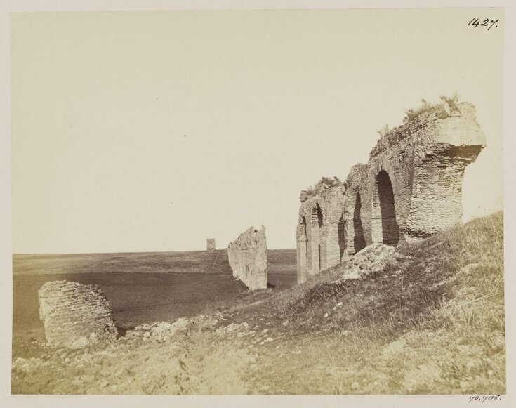 Aqueducts - Part of the Arcade of Hadrian, miscalled of Alexander ...