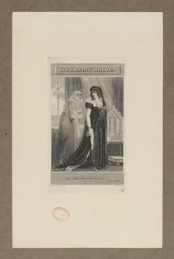 The Mourning Bride | Corbould, Henry | Heath, Charles | V&A Explore The ...