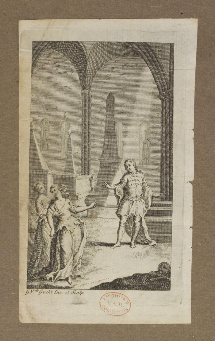 The Mourning Bride | van der Gucht, Gerard | V&A Explore The Collections