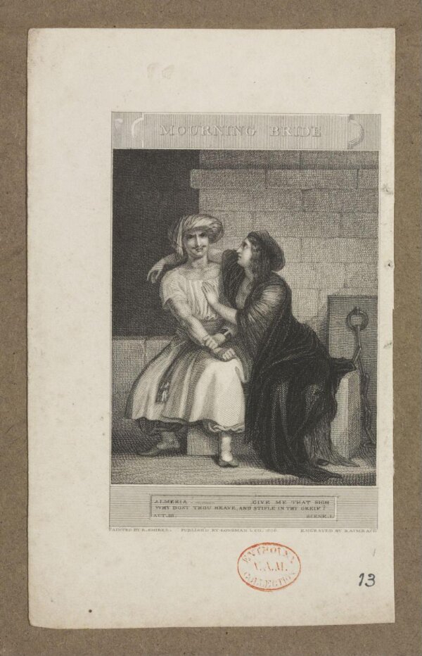 The Mourning Bride | Smirke, Robert | Raimbach, Abraham | V&A Explore ...