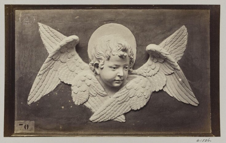 Head of Seraph in glazed earthenware | Laffon, Louise | V&A Explore The ...