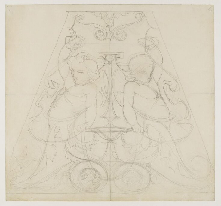 Design for decoration of the old Refreshment Rooms | Sykes, Godfrey | V ...