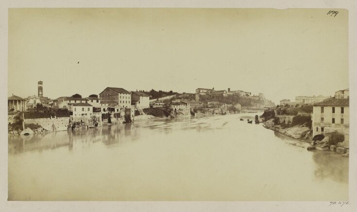 Tiber - View from the Ponte Rotto, looking south. | Parker, John Henry ...