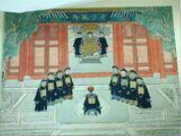 The Emperor Holding an Audience with Officials | Unknown | V&A Explore ...