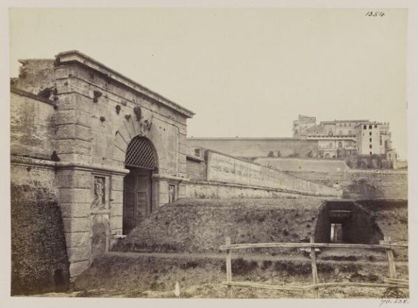 Gates of Rome - Porta Angelica in the Borgo, or Leonine City, A.D. 1540 ...