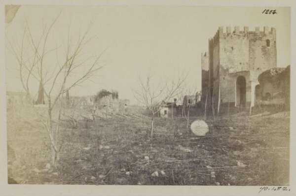 Gates of Rome - Porta Appia, view of the west side within the Walls ...