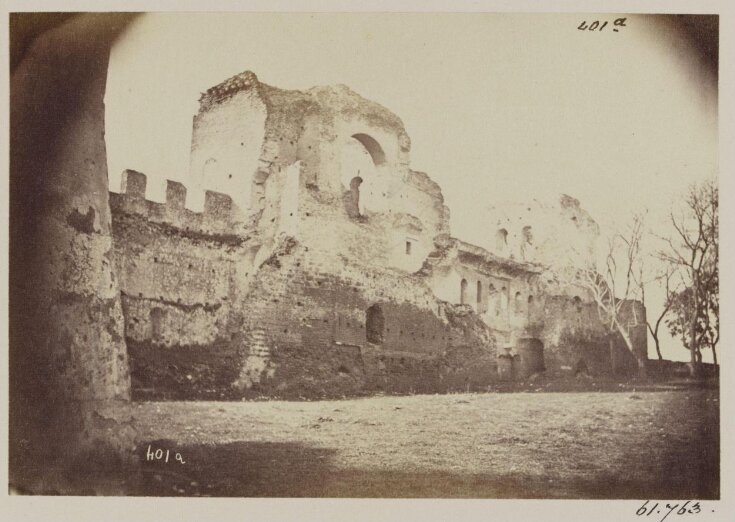 Gates - Interior of the Porta Asinaria, A.D. 275 and repairs, A.D. 400 ...