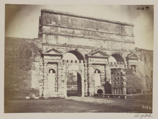 Gates - Porta Praenestina and Labicana, or Maggiore, Exterior, A.D. 30 ...