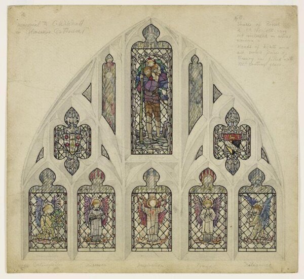 Stained Glass Design | Whall, Veronica | V&A Explore The Collections