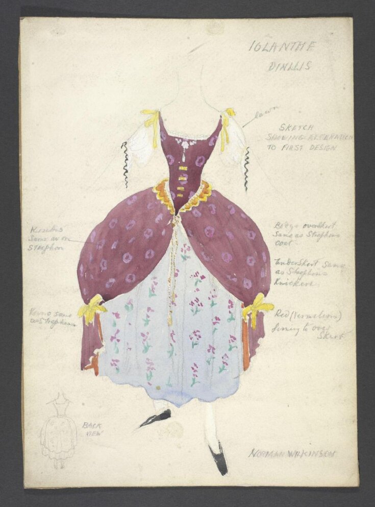 Iolanthe | Wilkinson, Norman (of Four Oaks) | V&A Explore The Collections