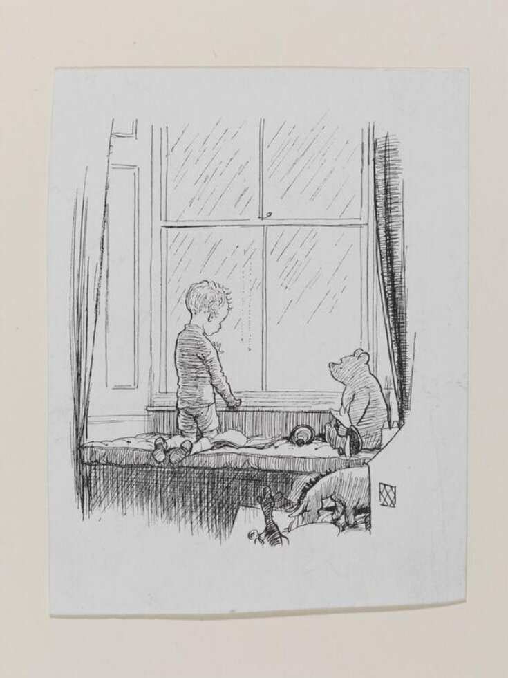 Waiting at the Window | Shepard, E. H. | V&A Explore The Collections