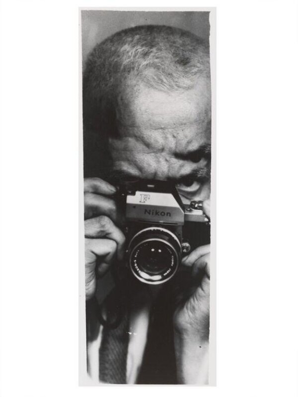 Self-portrait, multiple image | Weegee | V&A Explore The Collections