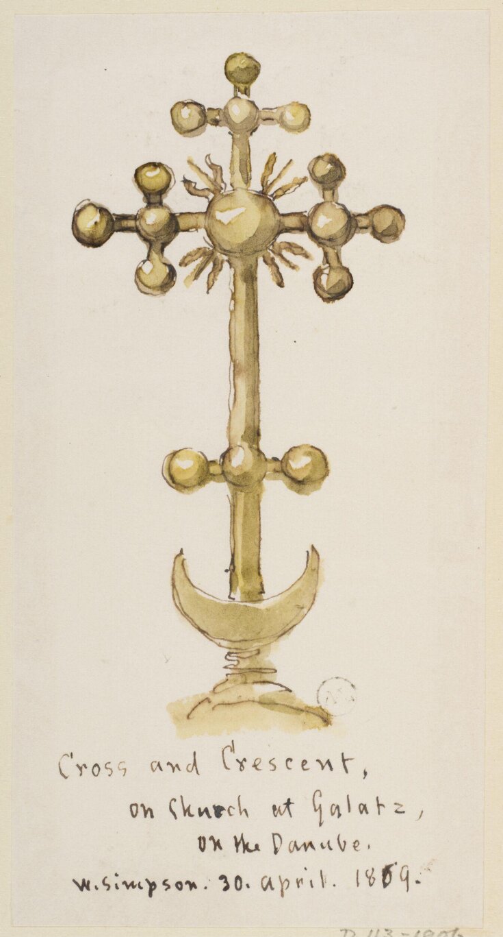 The Cross | Simpson, William R.I. F.R.G.S. | V&A Explore The Collections
