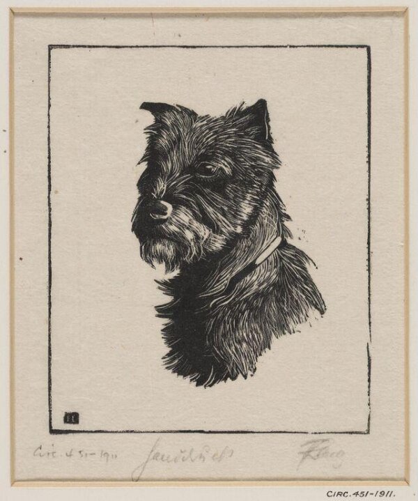 Head of a dog | Fritz Lang | V&A Explore The Collections