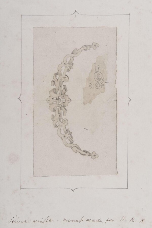 Silver winker - mount made for HRH the Prince of Wales | Rogers ...