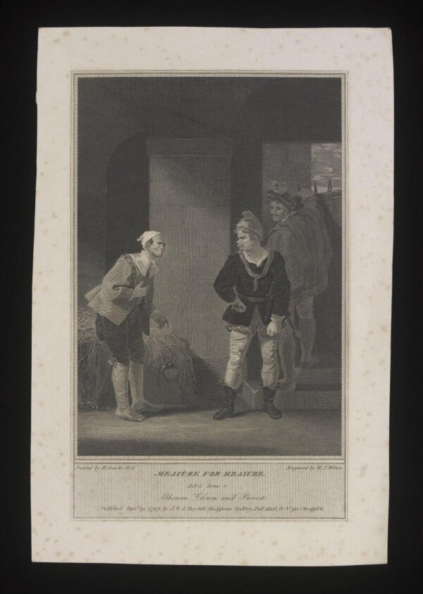 Abhorson, Clown and Provost | Wilson, W.C. | Smirke | V&A Explore The ...