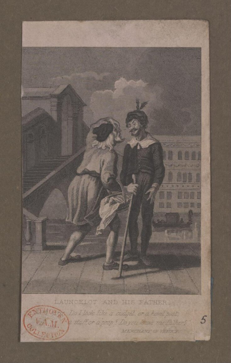 Launcelot and his father | Unknown | V&A Explore The Collections