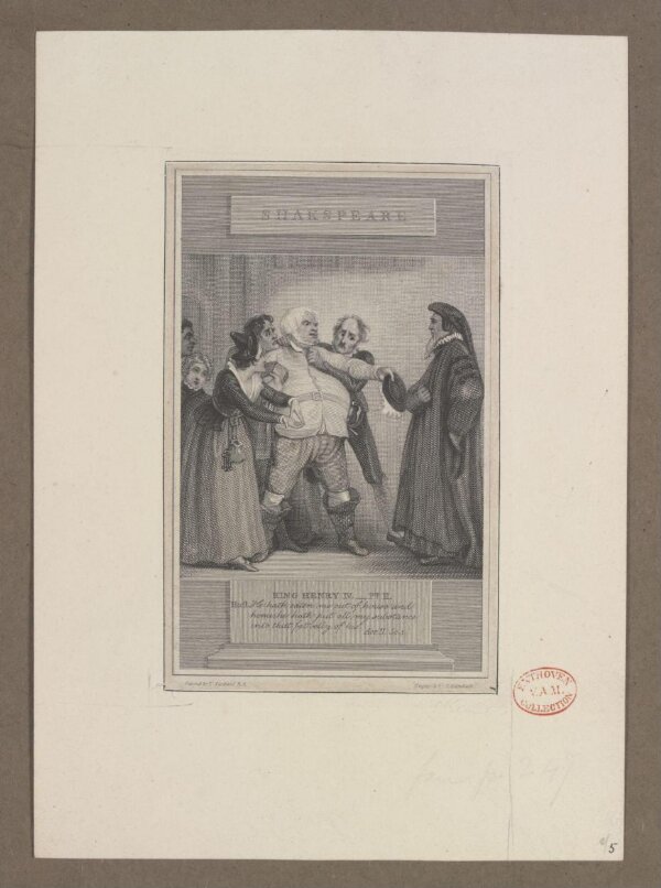 King Henry IV, Part II | Raimbach | Stothard, Thomas RA | V&A Explore ...
