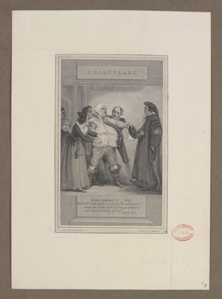 King Henry IV, Part II | Raimbach | Stothard, Thomas RA | V&A Explore ...