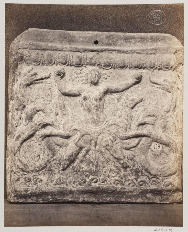 Bas-relief portion of a frieze of Scylla in terra cotta | Laffon ...