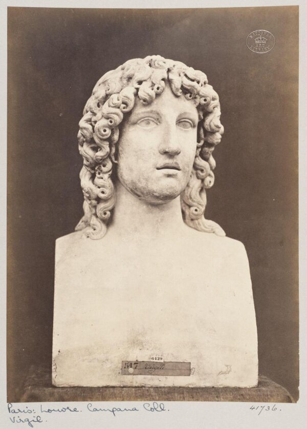 Marble bust of Virgil | Laffon, Louise | V&A Explore The Collections