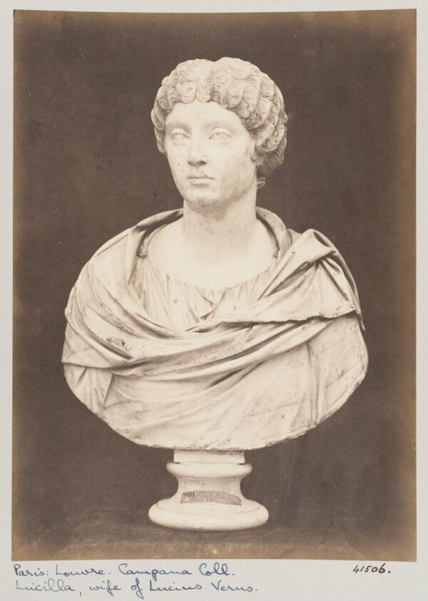 Marble Bust of Lucilla wife of Lucius Verus | Laffon, Louise | V&A ...