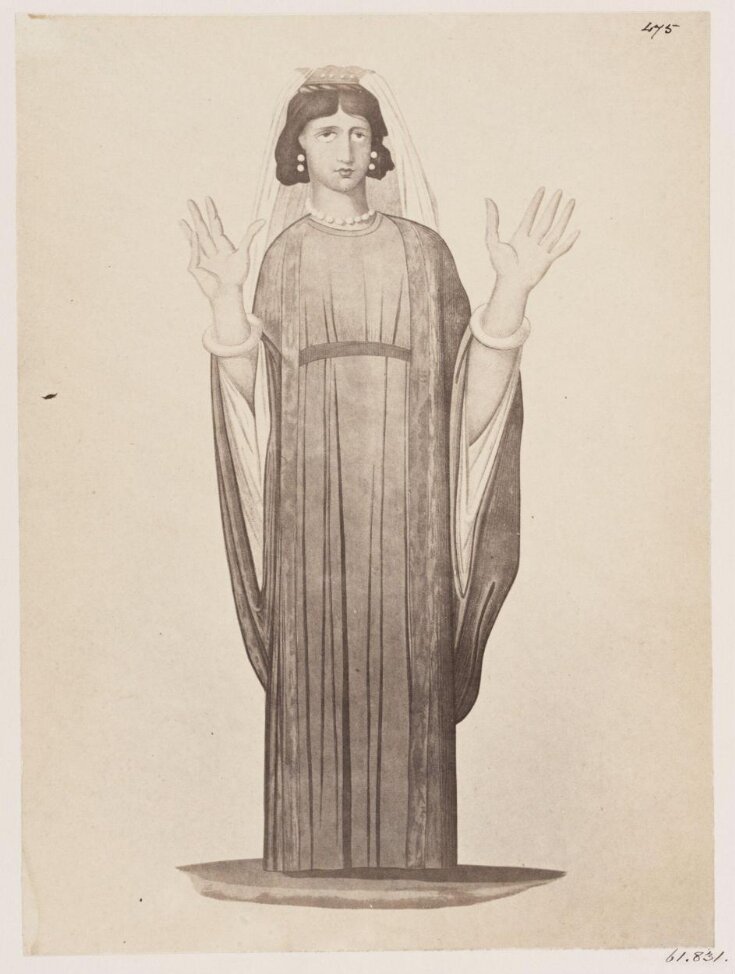 Catacomb of SS. Saturninus and Thrason - An Orante, A.D. 523 | Parker ...