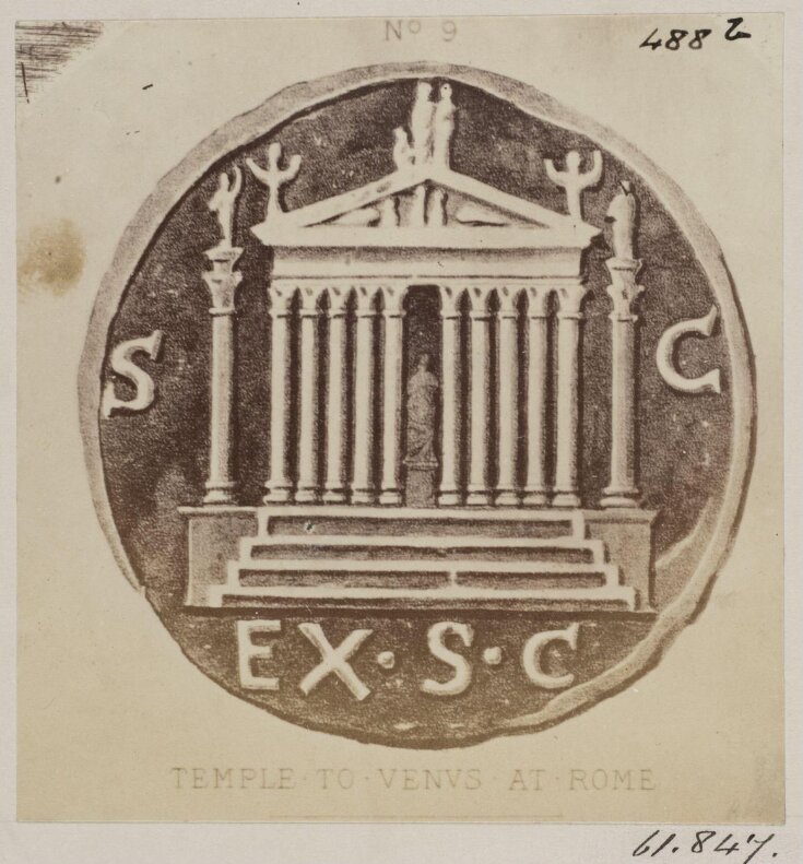 Coins - Temple of Venus | Donaldson, Thomas Leverton (Professor ...