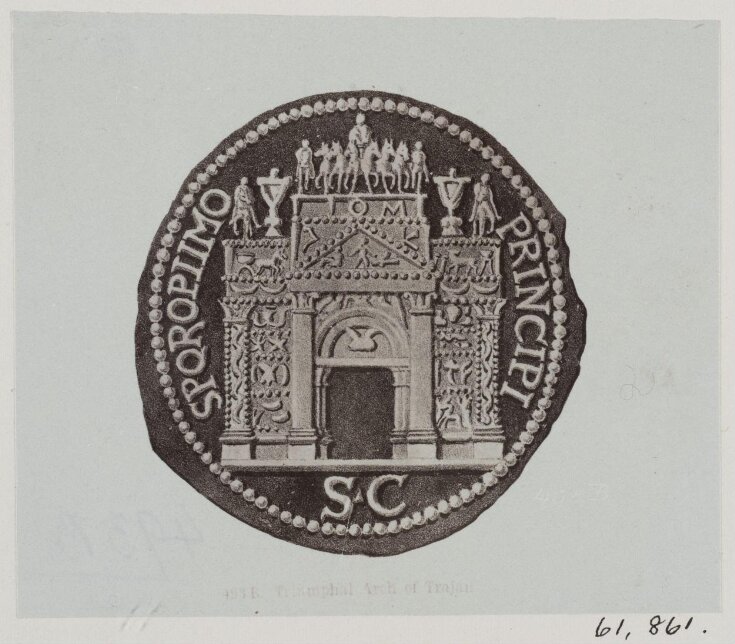 Coins - Triumphal Arch of Trajan | Donaldson, Thomas Leverton ...