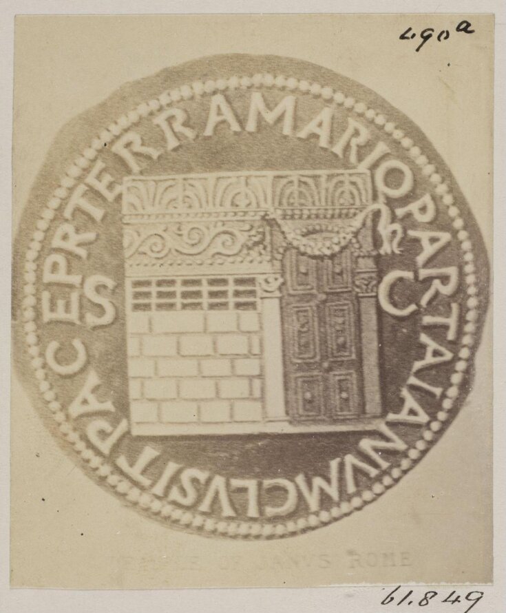 Coins - Temple of Janus, of Bronze | Donaldson, Thomas Leverton ...