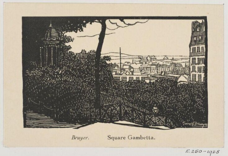 Square Gambetta | Bruyer, Georges | V&A Explore The Collections