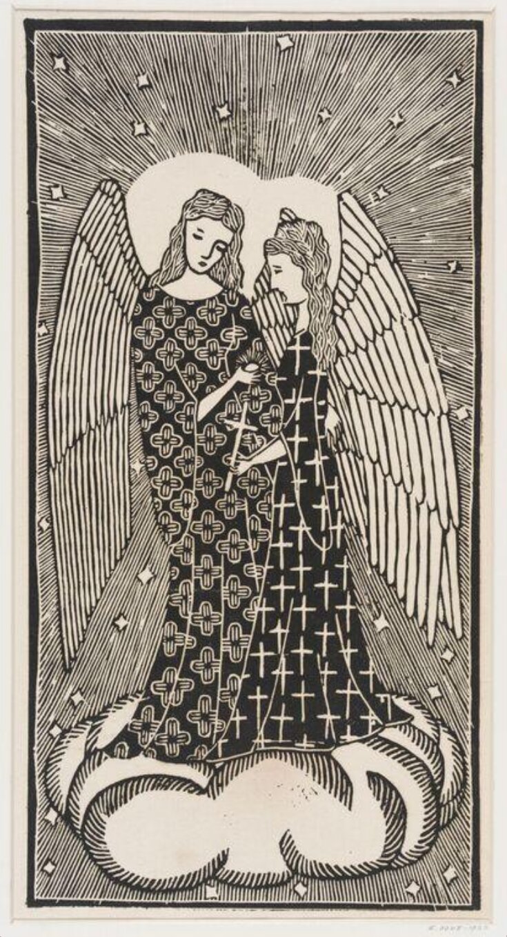 Two angels | Brausewetter, Gertraud | V&A Explore The Collections